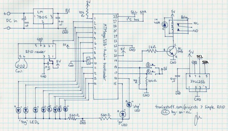 Simple RFID access system using Arduino • Tech Projects